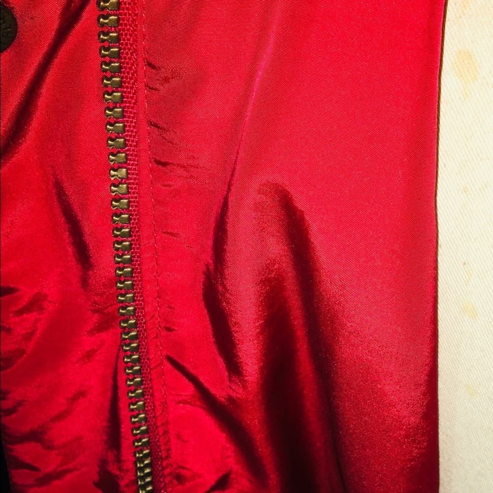 Max Mara Red Quilted Vintage Jacket - Gem